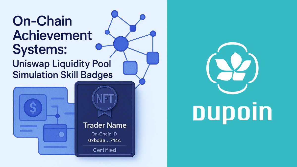 Uniswap LP Simulator: On-Chain Achievement Badges