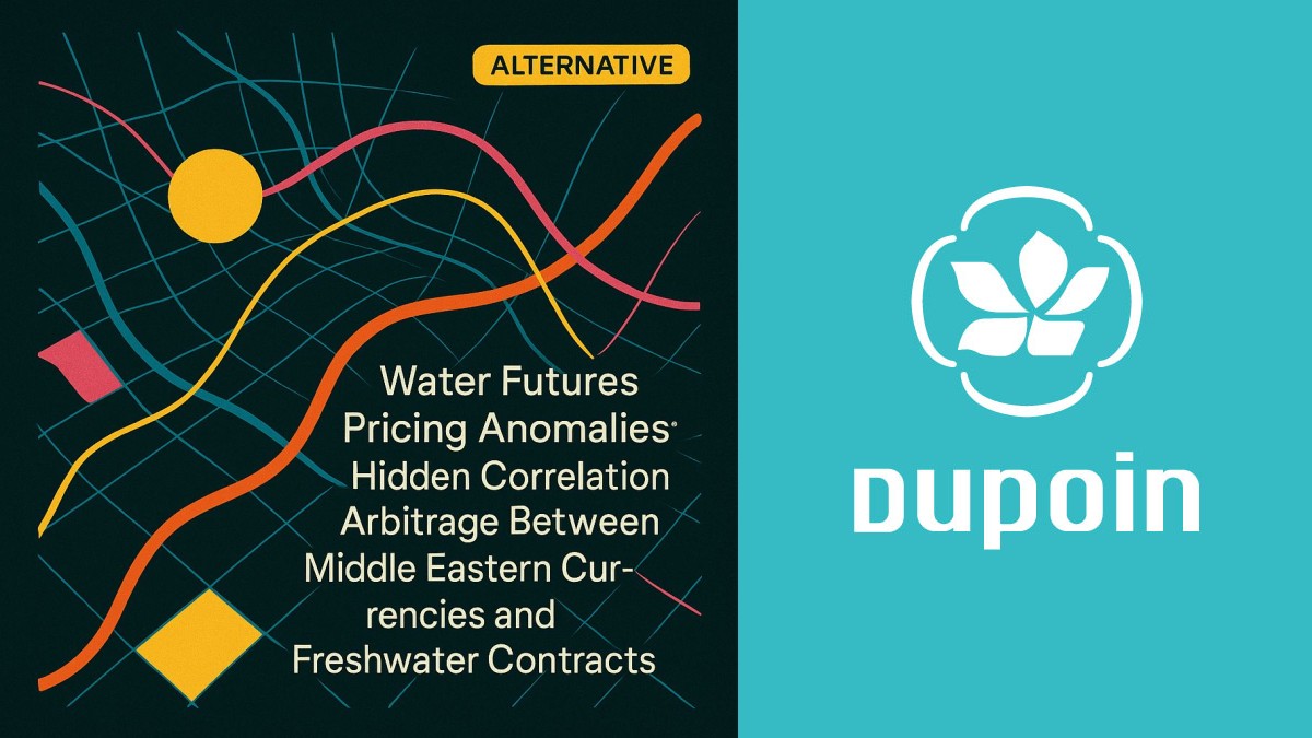 Water Futures Pricing Anomalies: Hidden Correlation Arbitrage Between ...